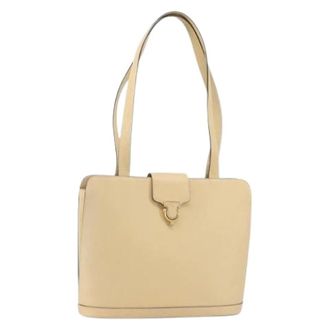 Celine Sac bandouli&egrave;re vintage Pre-owned - Femme - Pre-owned - Beige - Taille: ONE Size