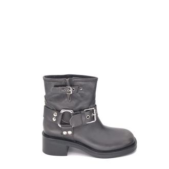 Strategia Biker Ankle Boot - - Shoes - Damen - Schwarzk - 36 EU