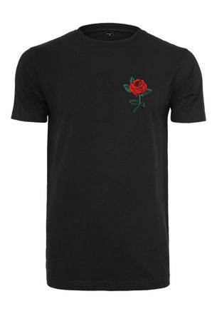 Mister Tee Herren Rose Tee T-shirt, Schwarz, 5XL