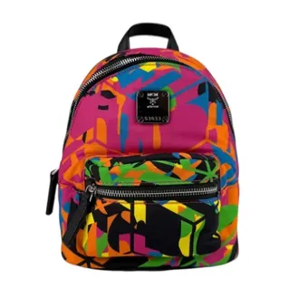 MCM unisex, Pre-owned, Multicolore, Taille: ONE Size Pre-owned Toile sacs-ports-paule