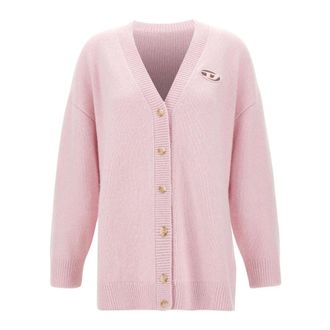 Diesel Femme, Pulls, Rose, Taille: 36 FR Cardigan &eacute;pais