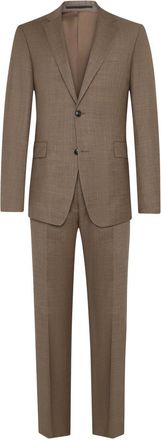 Tiger Of Sweden Einreihiger Anzug aus Wolle, Slim Fit in
