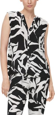 s.Oliver Viskosebluse mit Crêpestruktur