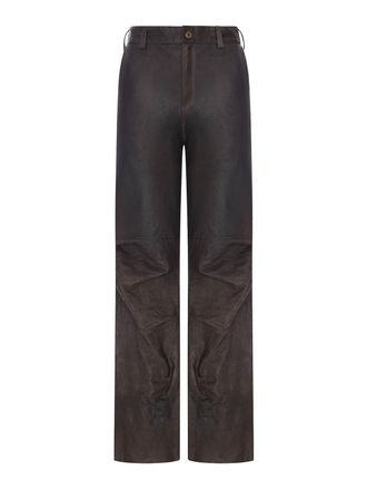 Salvatore Santoro Lederhose - Braun