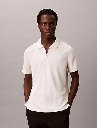 Calvin Klein Polo slim en maille &eacute;lastique