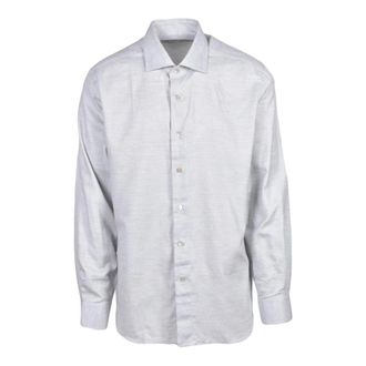 Eleventy Flanellhemd - - Shirts - Herren - Grau - 4XL