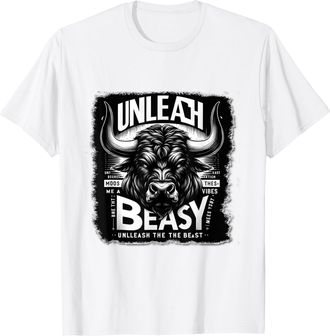 Raging Bull Wunderliches Fury-T-Shirt-Design T-Shirt