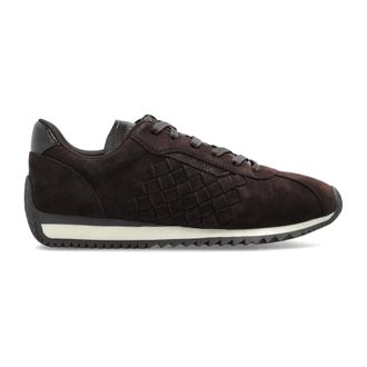 Michael Kors Femme, Chaussures, Brun, Taille: 38 EU Baskets Rhodes en daim tress&eacute;