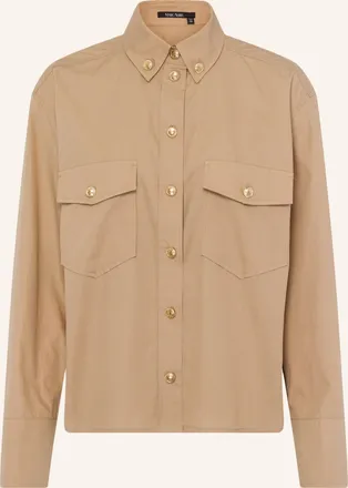Marc Aurel Marc Aurel Baumwollhemd beige