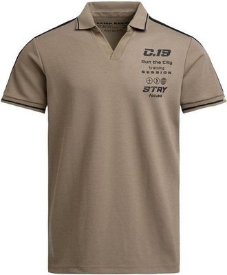 Camp David Poloshirt mit Print