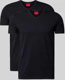 HUGO BOSS T-Shirt mit Logo-Print im 2er-Pack Modell HUGO-V