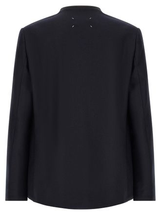Maison Margiela Minimal Blazer - Navy