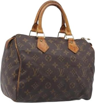 Louis Vuitton Pre-owned Sac &agrave; main en toile Monogram - Femme - Pre-owned - Brun - Taille: ONE Size