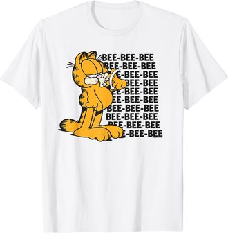 Garfield Comic-Motiv im Retro-Stil, Motiv Monday Blues Bored Cat T-Shirt