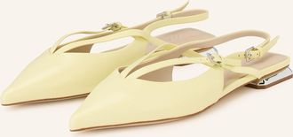 Marc Cain Slingballerinas gelb