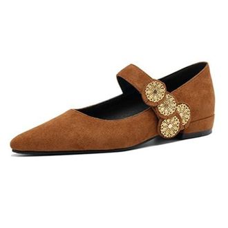 Generic Chaussures Mary Jane à Plateforme pour Femmes, Bout Rond fermé ...