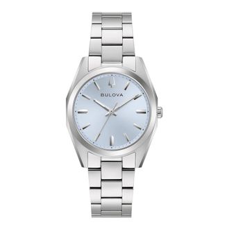 Bulova Femme, Accessoires, Bleu, Taille: ONE Size Surveyor Watch