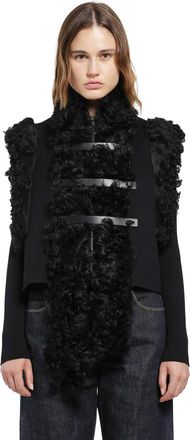 Fendi Wool and Shearling Gilet