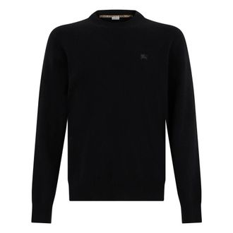 Burberry Clifford EKD Kaschmirpullover mit Rundhalsausschnitt - - Knitwear - Herren - Schwarzk - L