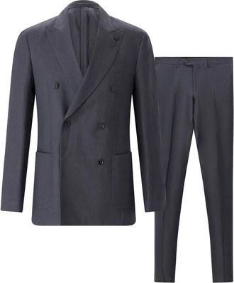 Lardini Homme, Costumes, Gris, Taille: M Costume crois&eacute;