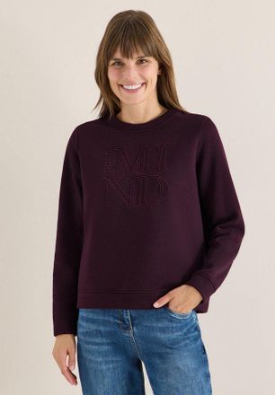Cecil Sweatshirt Mit Stickerei
