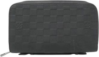 Louis Vuitton Pre-owned Long wallet (bi-fold) - Homme - Pre-owned - Noir - Taille: ONE Size
