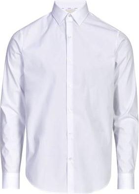 Calvin Klein Chemise slim en coton m&eacute;lang&eacute;