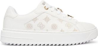 Guess Sneakers FLFDUE ELE12 Wei&szlig;