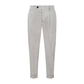 low brand Homme, Pantalons, Gris, Taille: W36 Pantalon Gris &agrave; Ourlet Revers