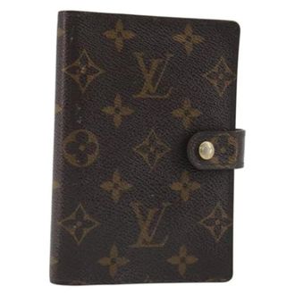Louis Vuitton Pre-owned Day Planner Cover - Femme - Pre-owned - Brun - Taille: ONE Size