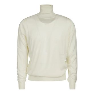FILIPPO DE LAURENTIIS Dolcevita Royal Merino - - Knitwear - Herren - Beige - 2XL