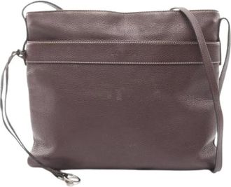 Loewe Sac bandouli&egrave;re en cuir Pre-owned - Femme - Pre-owned - Brun - Taille: ONE Size