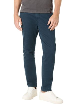 Timezone Herren Chino Hose Slim JANNOTZ - Slim Fit - Braun Grau Gr&uuml;n Baumwolle, Gr&ouml;&szlig;e:36W / 34L, Farbe:Blue Minimal 3695