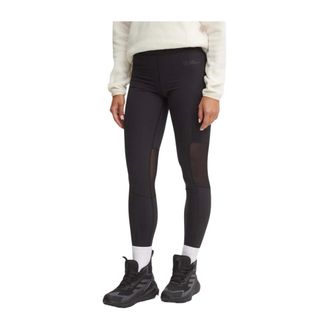 Jack Wolfskin Femme, Sport, Noir, Taille: 36 FR Kensteig Tights