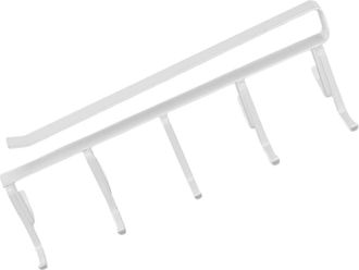 Holibanna Rostfreier Glasaufhänger Küchenorganizer mit Platzsparendem Design für Tassen Unterschiedlicher Stabiler Küchenutensilienhalter für Haushalt Bar und R