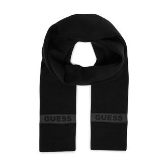 Guess Homme, Accessoires, Noir, Taille: ONE Size Echarpe Logo