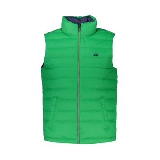 La Martina Schicke &Auml;rmellose Gr&uuml;ne Jacke mit Stickerei - - Jackets - Herren - Gr&uuml;n - XL
