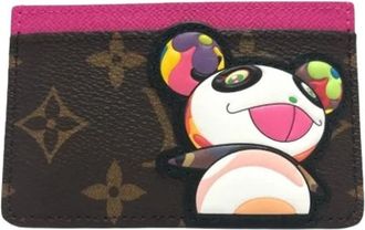 Louis Vuitton unisex, Pre-owned, Brun, Taille: ONE Size Pre-owned Monogram Card Case