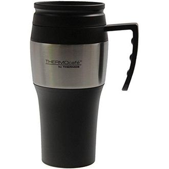 Thermos Thermos Thermocafe 2010 Steel Travel Mug, 0.4 Litre, 1 Unit&eacute; (Lot de 1)