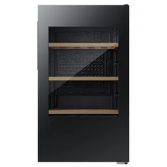Hisense RW12D4NWG0 Weink&uuml;hler Weink&uuml;hler mit Kompressor Freistehend Schwarz 30 Flasche(n)