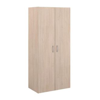Parisot Armoire de chambre - EASY LIFE - Chene - 2 portes - 80,2 x 180 x 49,7 - PARISOT