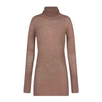 Cortana Jenna- Top aus reiner Schurwolle dune- - - Knitwear - Damen - Beige - S