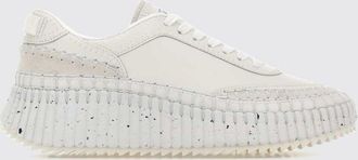 Chlo&eacute; Nama Sneakers aus Rindsleder mit gesticktem Logo und Chunky-Sohle