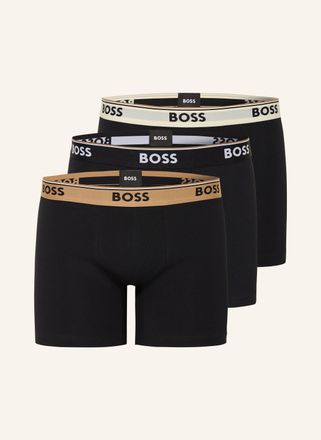 HUGO BOSS 3er-Pack Boxershorts Power schwarz