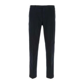 Pantaloni Torino Homme, Pantalons, Bleu, Taille: 2XL Pantalon en coton stretch bleu nuit