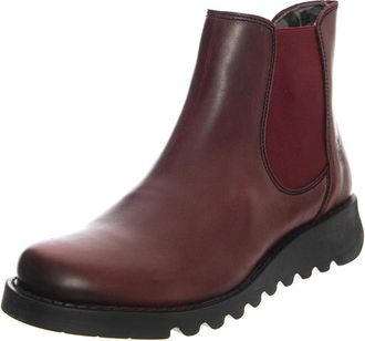 FLY London Femme, Chaussures, Rouge, Taille: 36 EU Chelsea Bottes