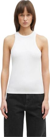 Anine Bing Femme, Tops, Blanc, Taille: 40 FR Eva Tank