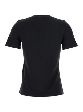 Chlo&eacute; Womens T-Shirt Crew Neck Black Cotton T-Shirts & Jerseys