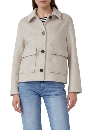 s.Oliver Jacke aus Wollmix im Relaxed Fit mit aufgesetzten Taschen