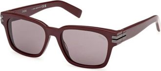 Ermenegildo Zegna Authentische Brille mit Top-Service - - Accessories - unisex - Rot - 55 MM